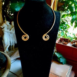 Torque Necklace - Etsy