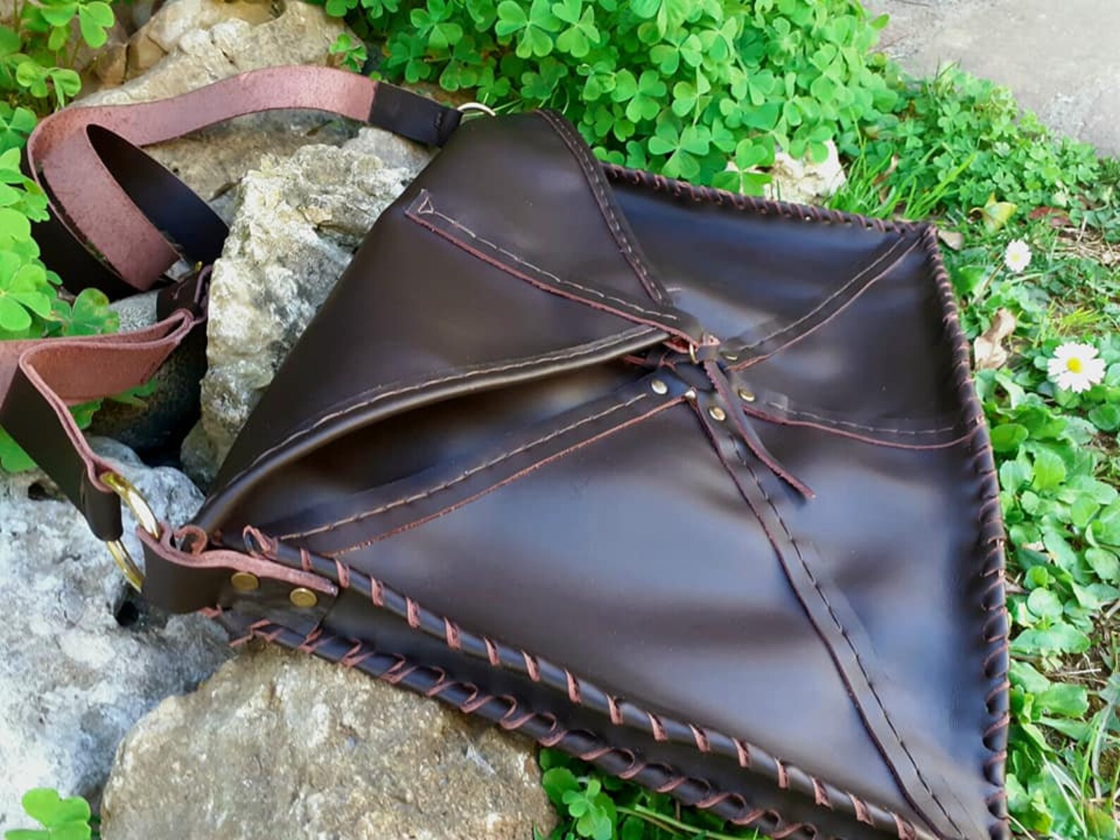 Roman Leather Bag SARCINA - Etsy