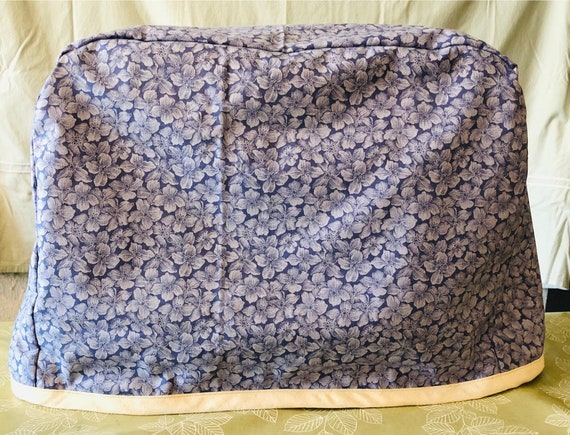 Fiber Arts Art & Collectibles Blue Cat Sewing Machine Cover etna.com.pe