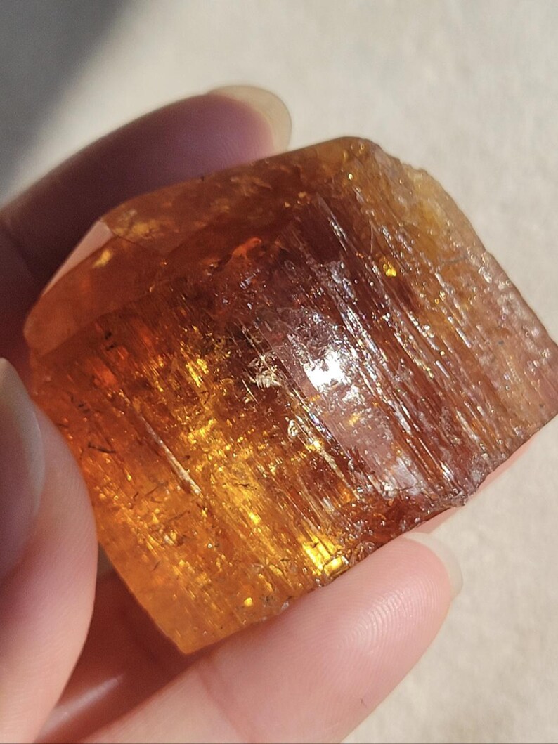 Imperial Topaz From Brazil (large Size) - Etsy