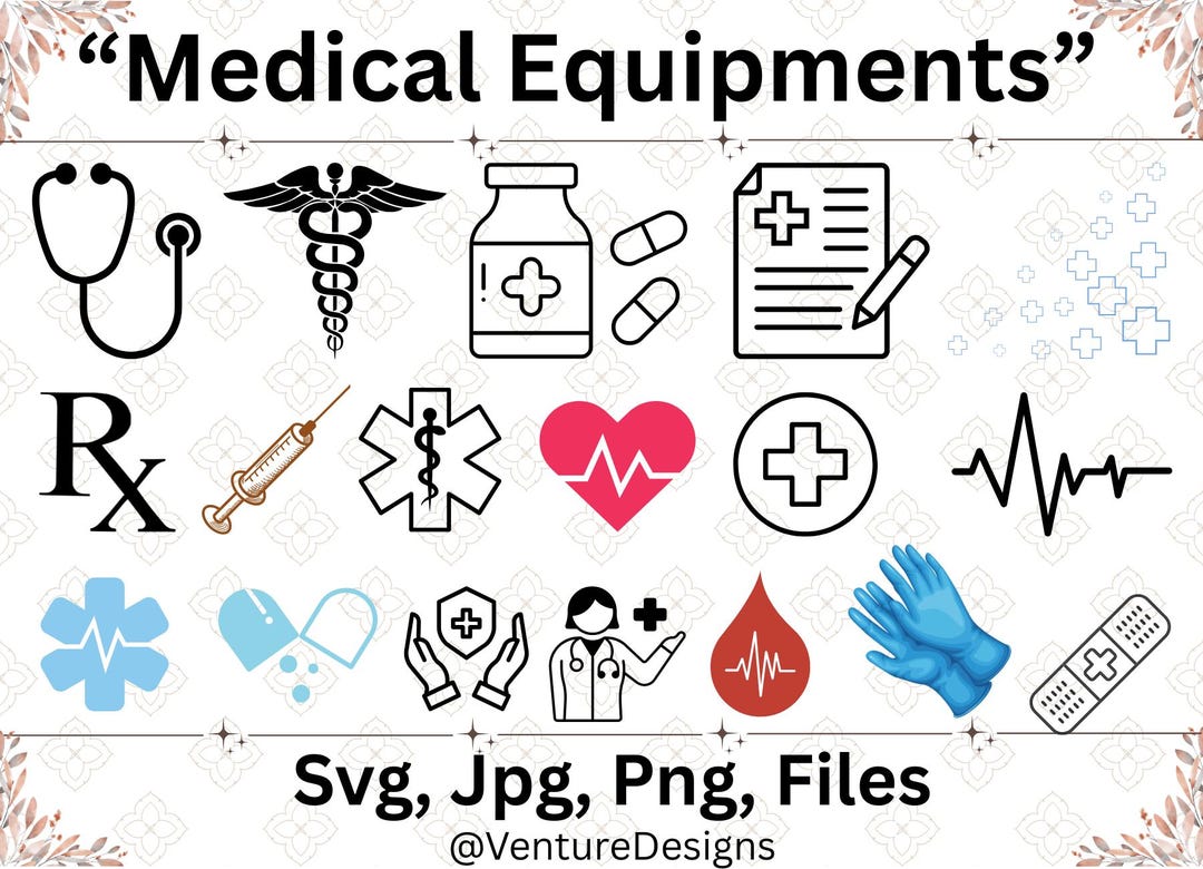 Medical Svg Bundle, Doctor Svg, Nurse Life Svg, Medical Silhouette ...