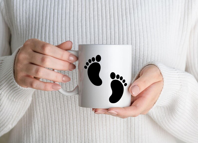 Footprint SVG Bundle, Foot Prints Png Bundle, Baby Footprint Svg, Feet ...