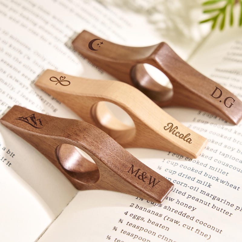 Wooden Book Separator - Etsy