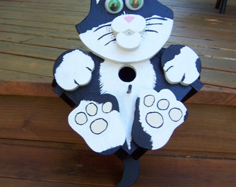 Cat Birdhouse - Etsy