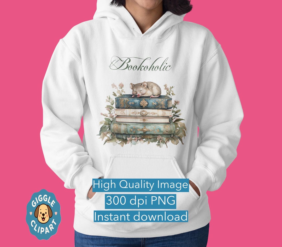 Dormouse PNG Image - Digital Download – Book Lover Printable 300dpi ...