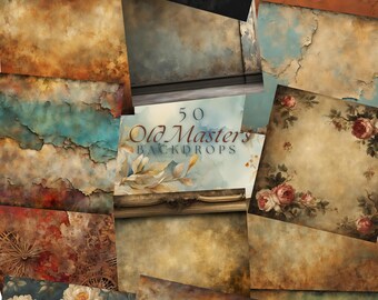 44 Old Masters Background, Grunge Backdrops for Portraits and ...