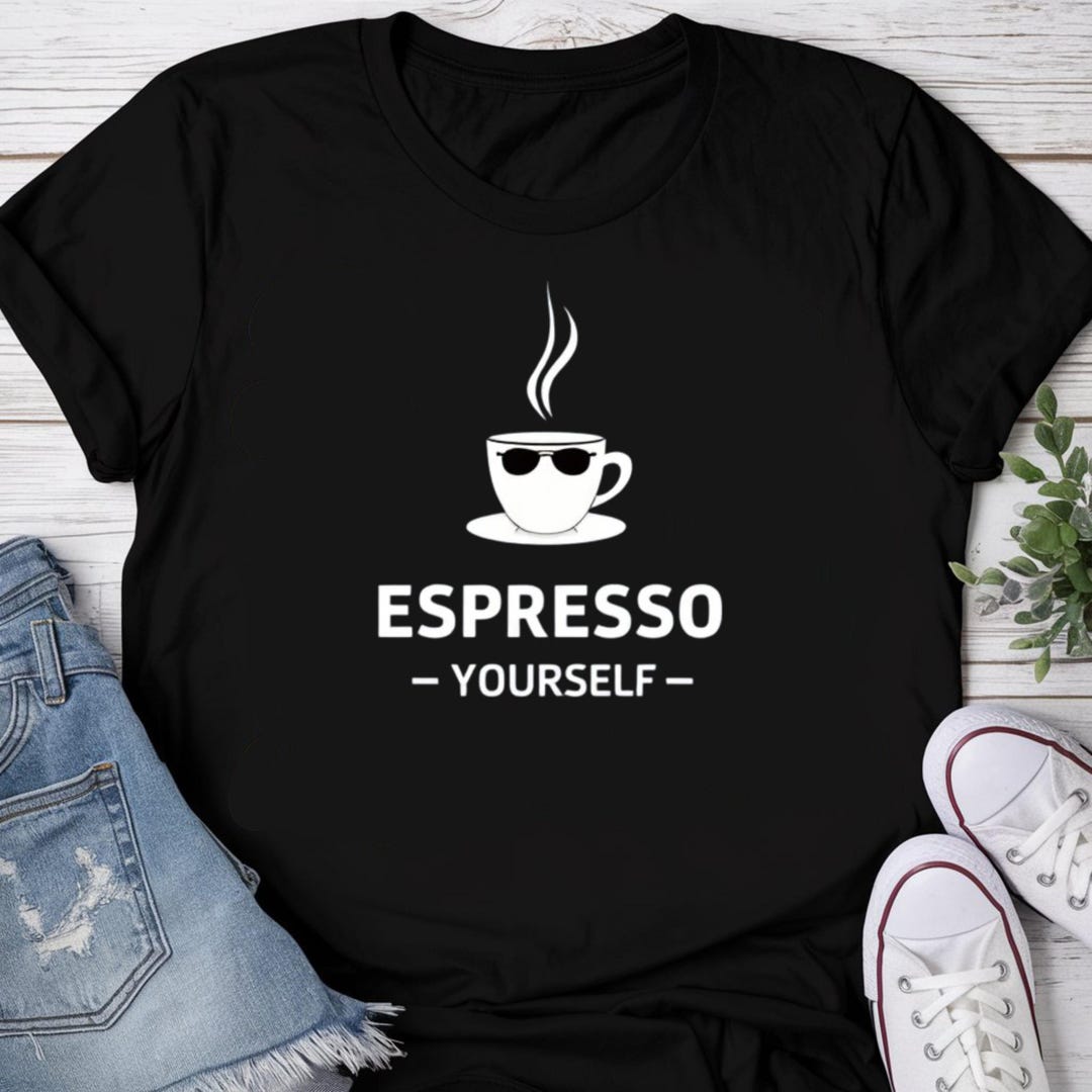 Espresso Yourself Shirt Png, Coffee Png, Cafe Png, Vintage Espresso Png ...