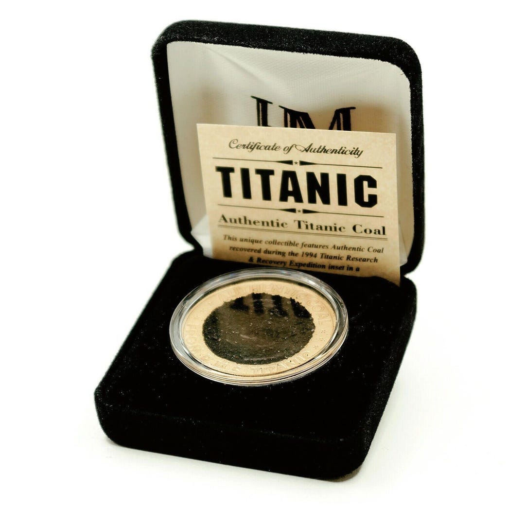 Authentic RMS Titanic Brass Coal Coin - Limited Edition - Etsy