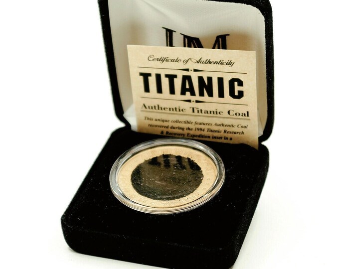 Authentic RMS Titanic Brass Coal Coin - Limited Edition - Etsy