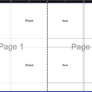 Flashcard Template - Excel - Etsy