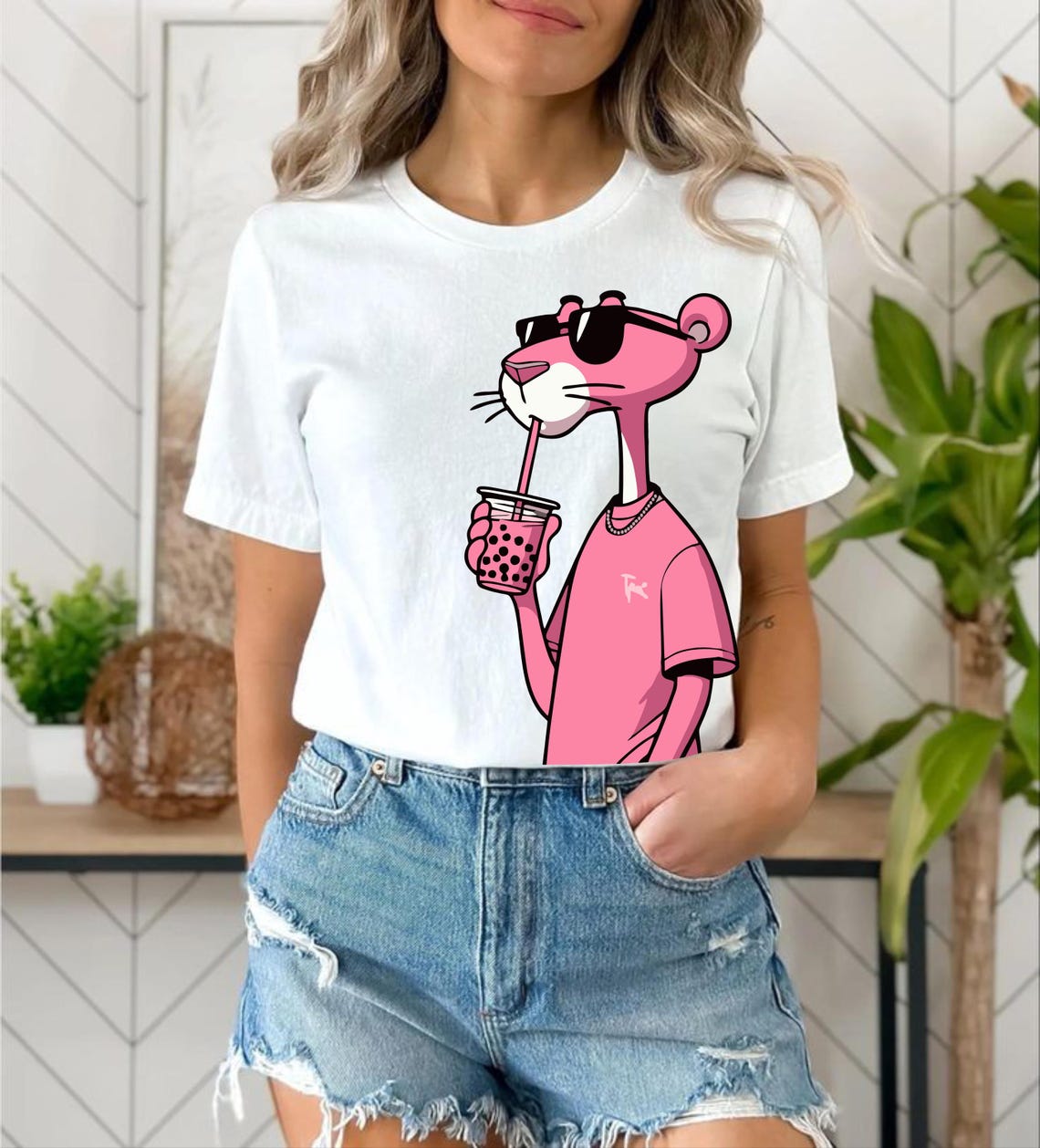 Pink Panther PNG, Pink Panther PNG Sublimation Design, Funny Pride ...