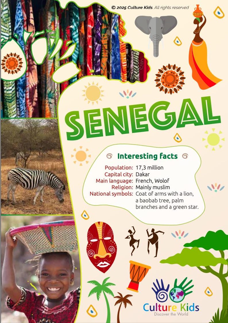 Discover Senegal - Etsy