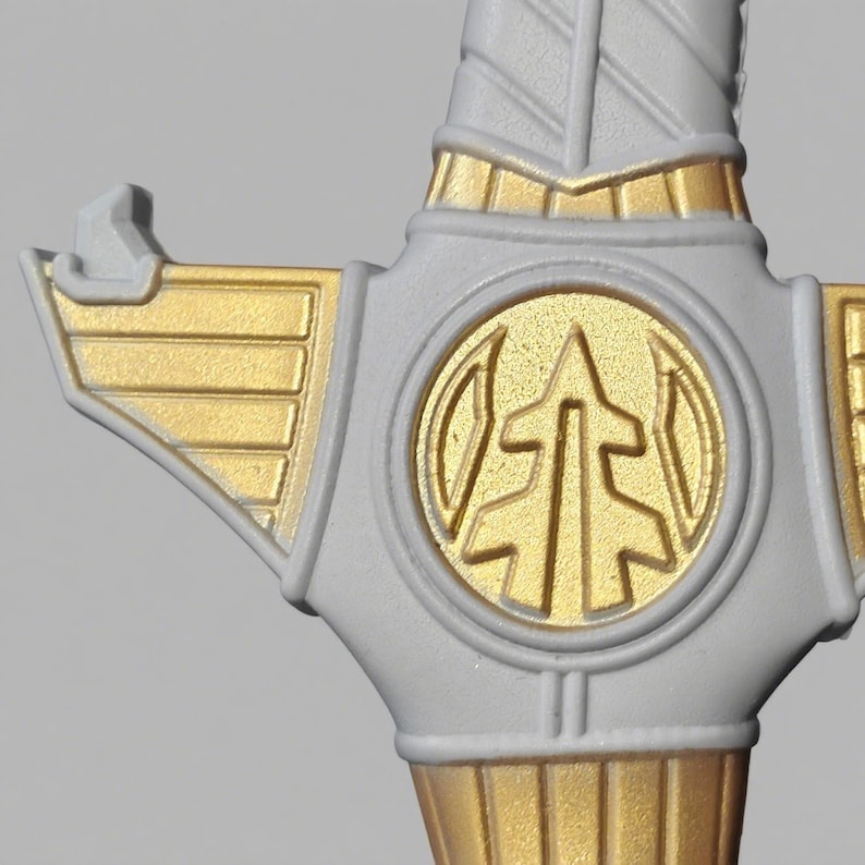 Power Rangers White Ranger Legacy Saba Saber Sword Weapon Tigerzord - Etsy