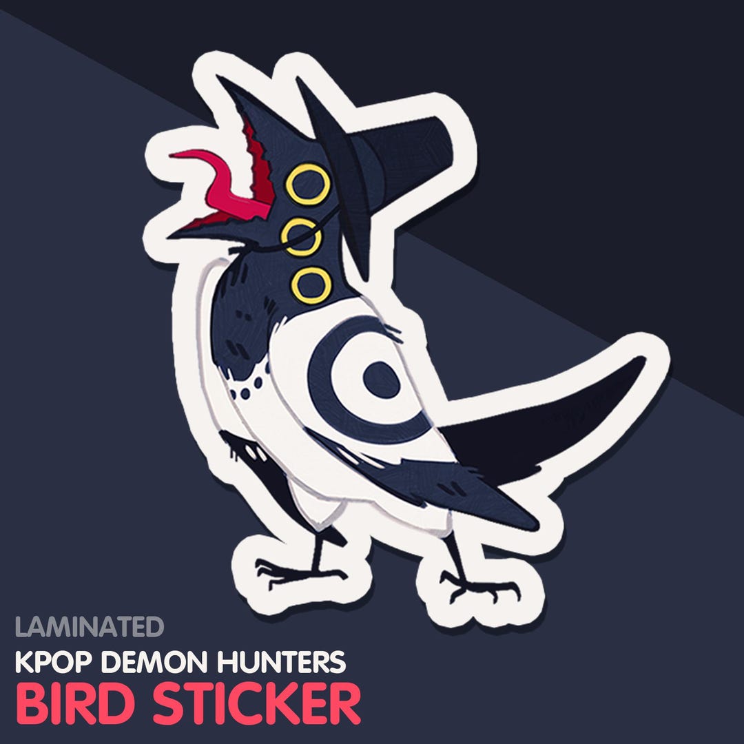 Kpop Demon Hunters Bird Sticker - Etsy