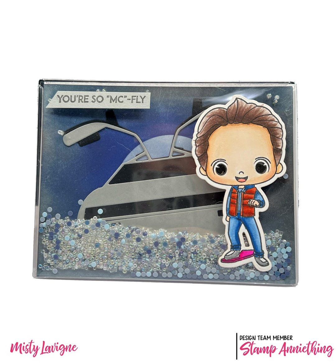 Marty Mc'fly Shaker Card - Etsy