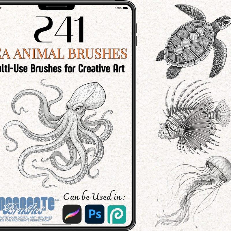 Sea Life Textures - Etsy UK