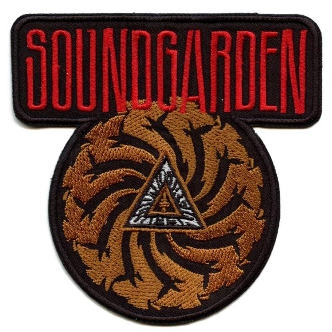Soundgarden Bad Motor Finger Patch Rock Album Cover Embroidered Iron on ...