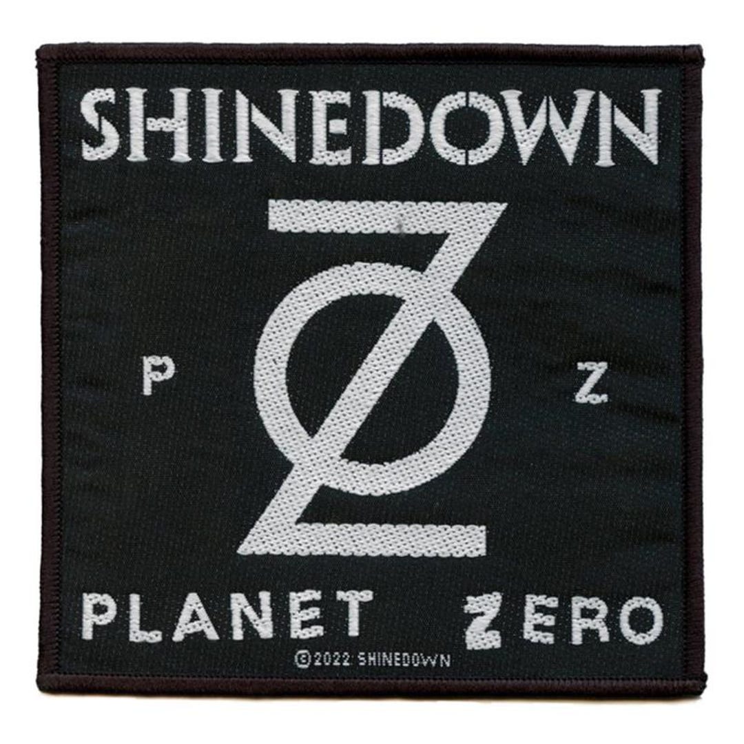 Shinedown Planet Zero Patch Standard Album Florida Woven Iron-on Rock ...