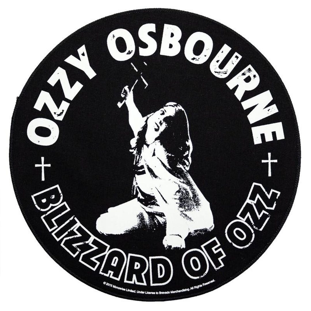 Ozzy Osbourne Blizzard of Ozz Back Patch Legend XL DTG Printed Sew on Rock Off - Etsy
