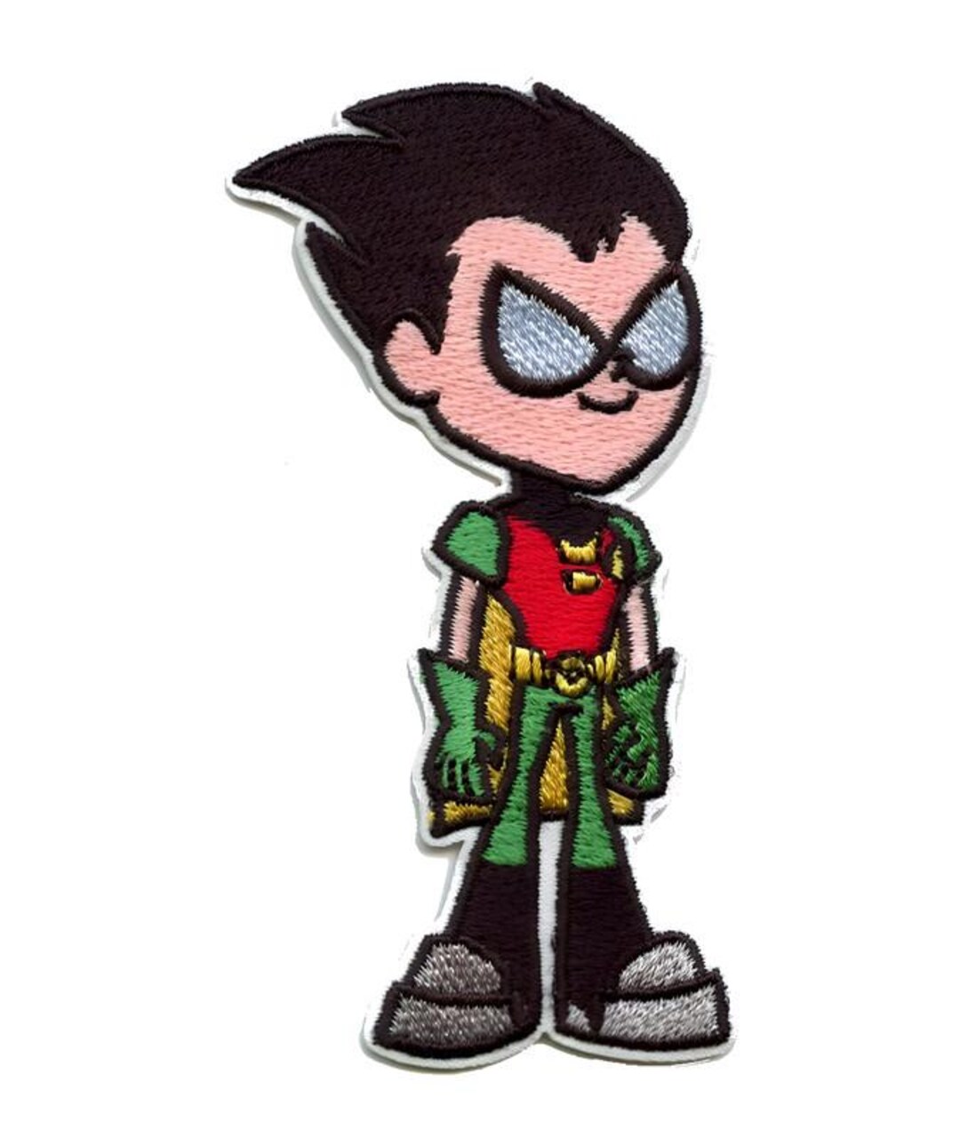 Teen Titans Go! Robin Patch DC Cartoon Network Embroidered Iron on Be6 C&D Visionary 386506 - Etsy