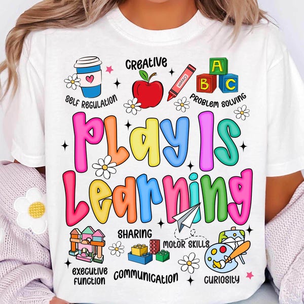Play is Learning Svg - Etsy