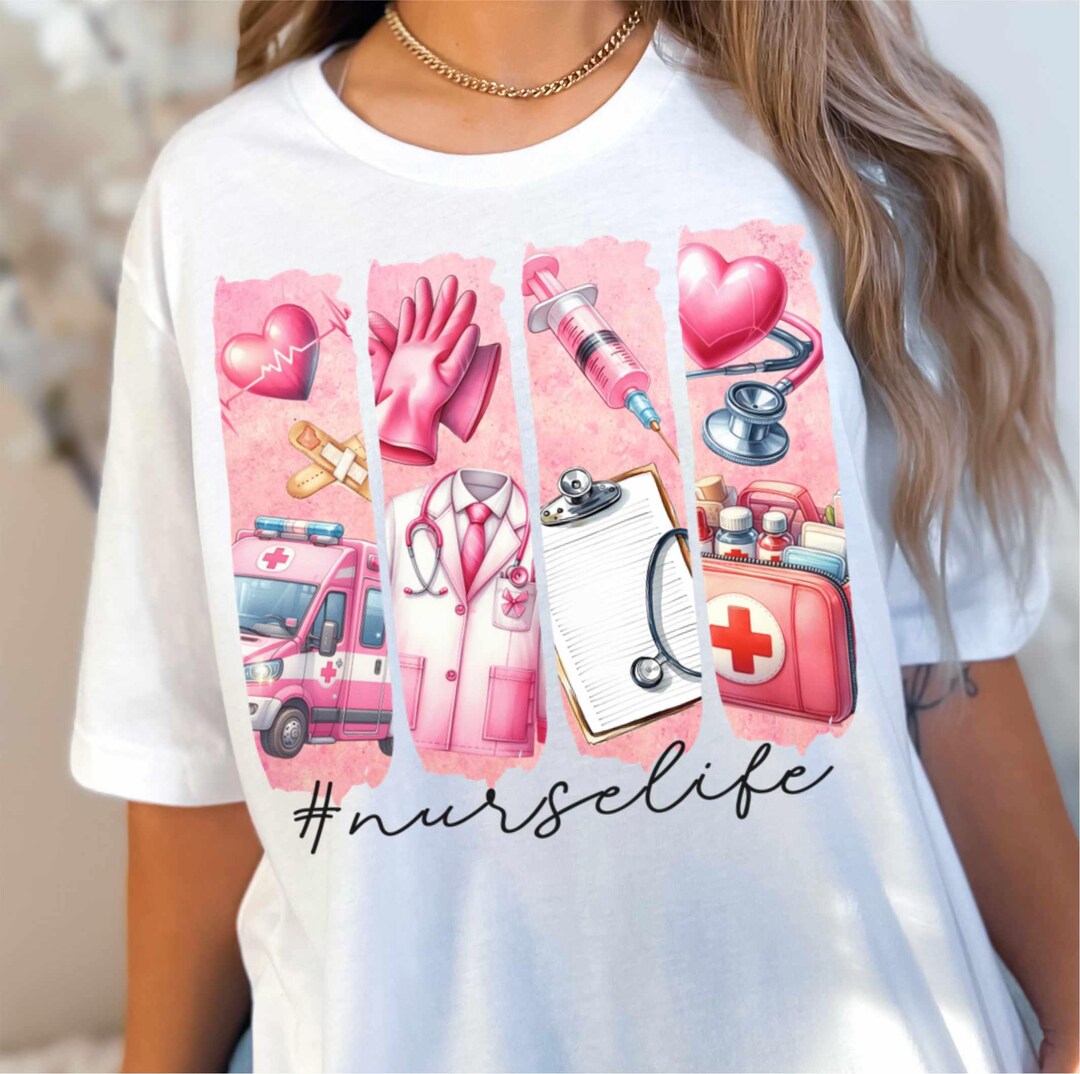 Nurse Life Png Registered Nurse Shirt Png Nurse Sublimation Design Png ...