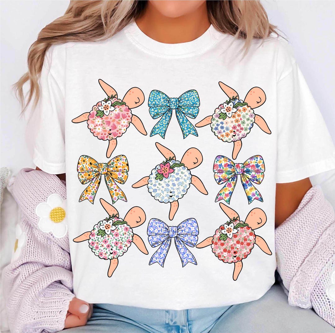 Summer Png Turtle Png Floral Sea Turtle Coquette Bow Png Floral Beach ...