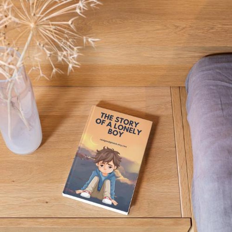 The Story of a Lonely Boy | Printable Quote Art | Deep & Emotional ...