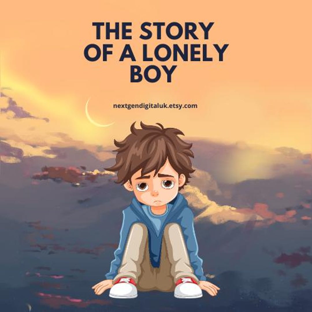 The Story of a Lonely Boy | Printable Quote Art | Deep & Emotional ...