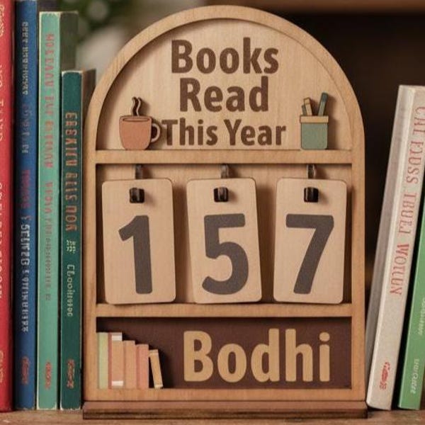 Wooden Reading Counter - Etsy