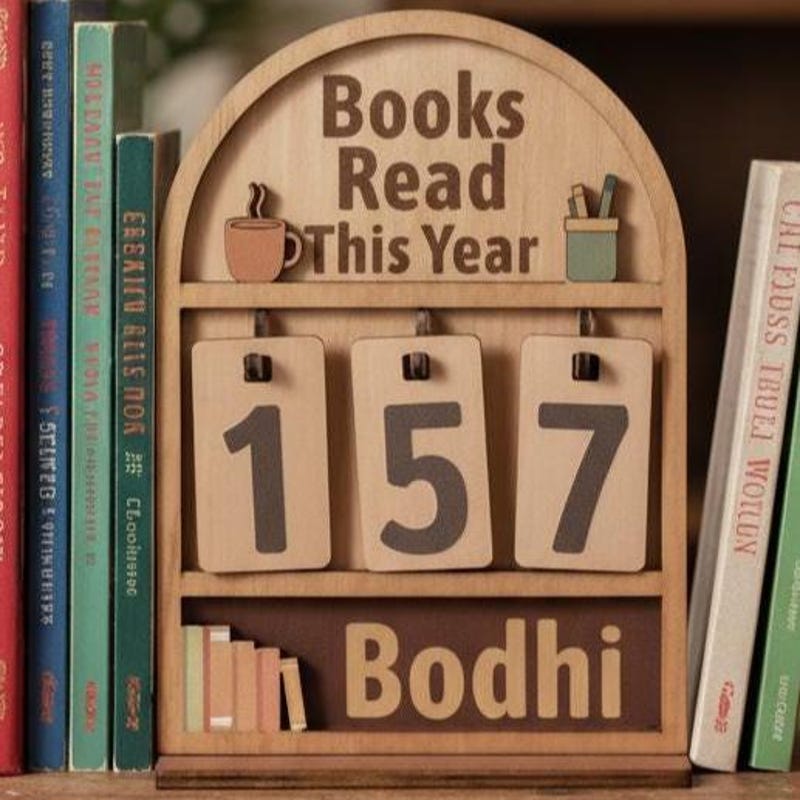 Books Read This Year Counter - Etsy