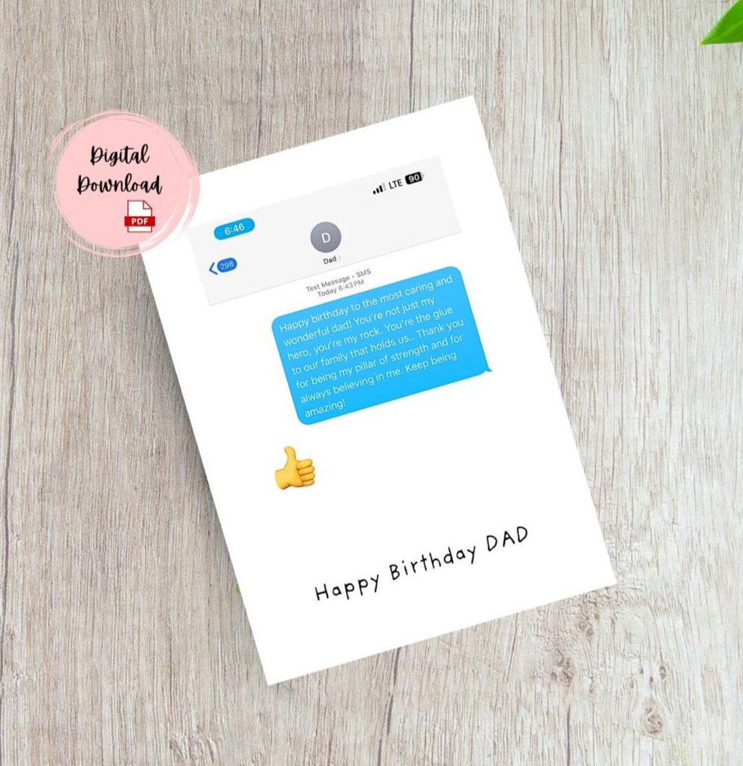 Happy Birthday Dad Printable Funny Card for Father Papa Birthday Dad Jokes Cards Funny Printable ...