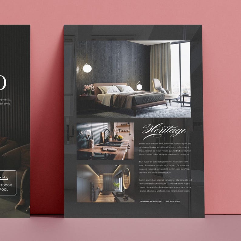 Luxury Real Estate Brochure | Property Marketing Flyer | Dubai Realtor ...