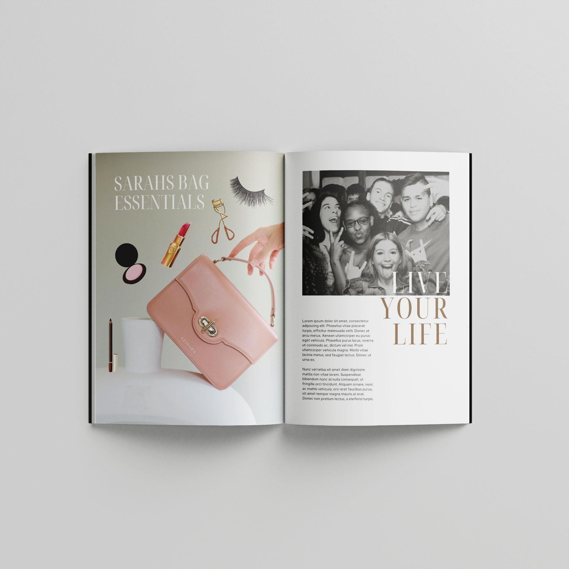 Birthday Magazine Template Canva | Editable Best Friend Gift | 30+ Page ...