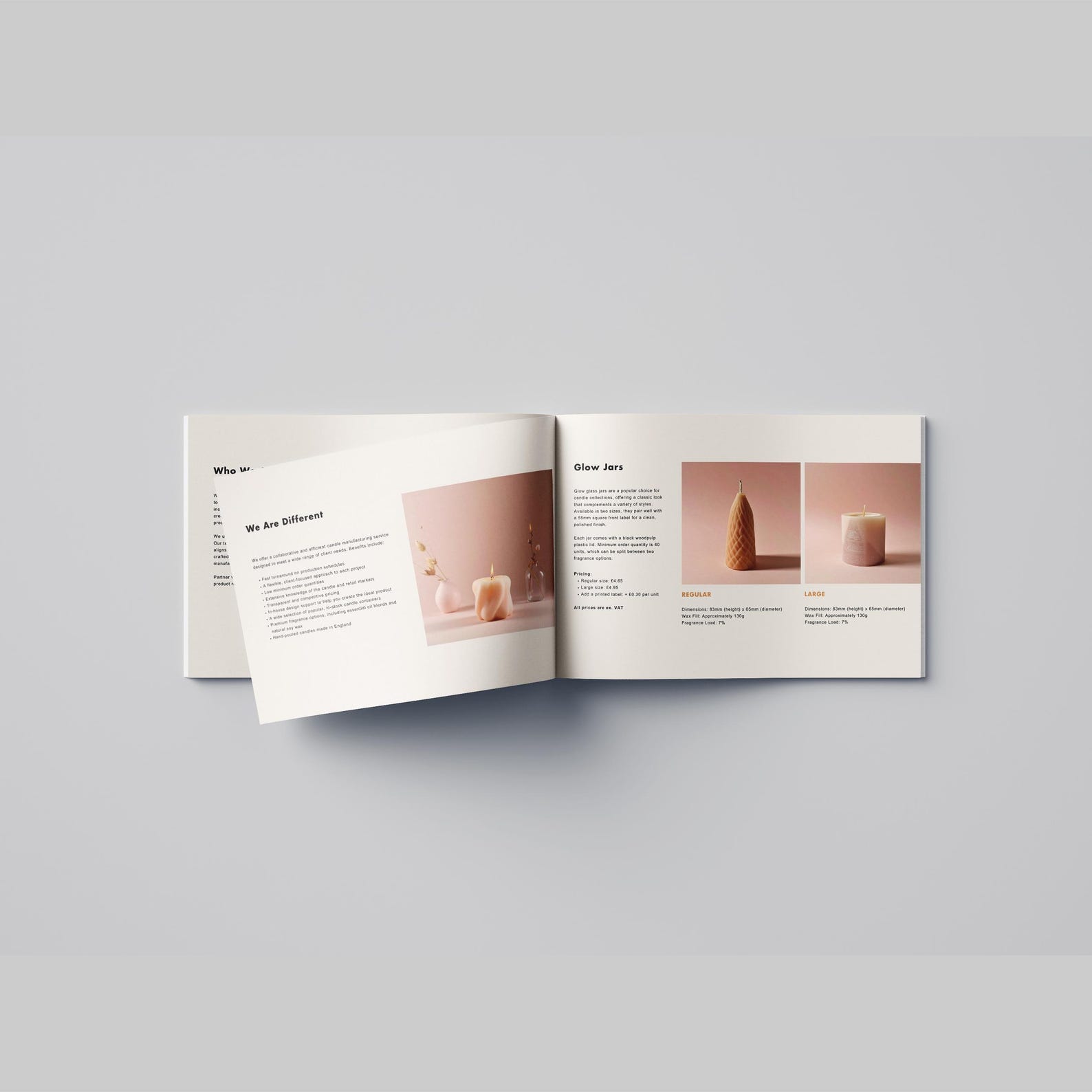 Editable Candle Price List Brochure | Canva Wholesale Catalogue ...