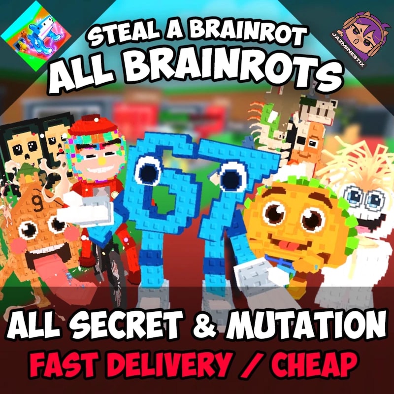 Steal a Brainrot Brainrots for Sale - Etsy Australia