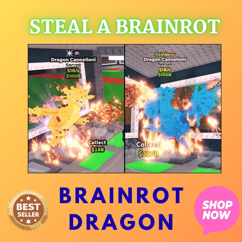 Why Does My Slap Not Make People Go Fat in Steal a Brainrot - Etsy Canada