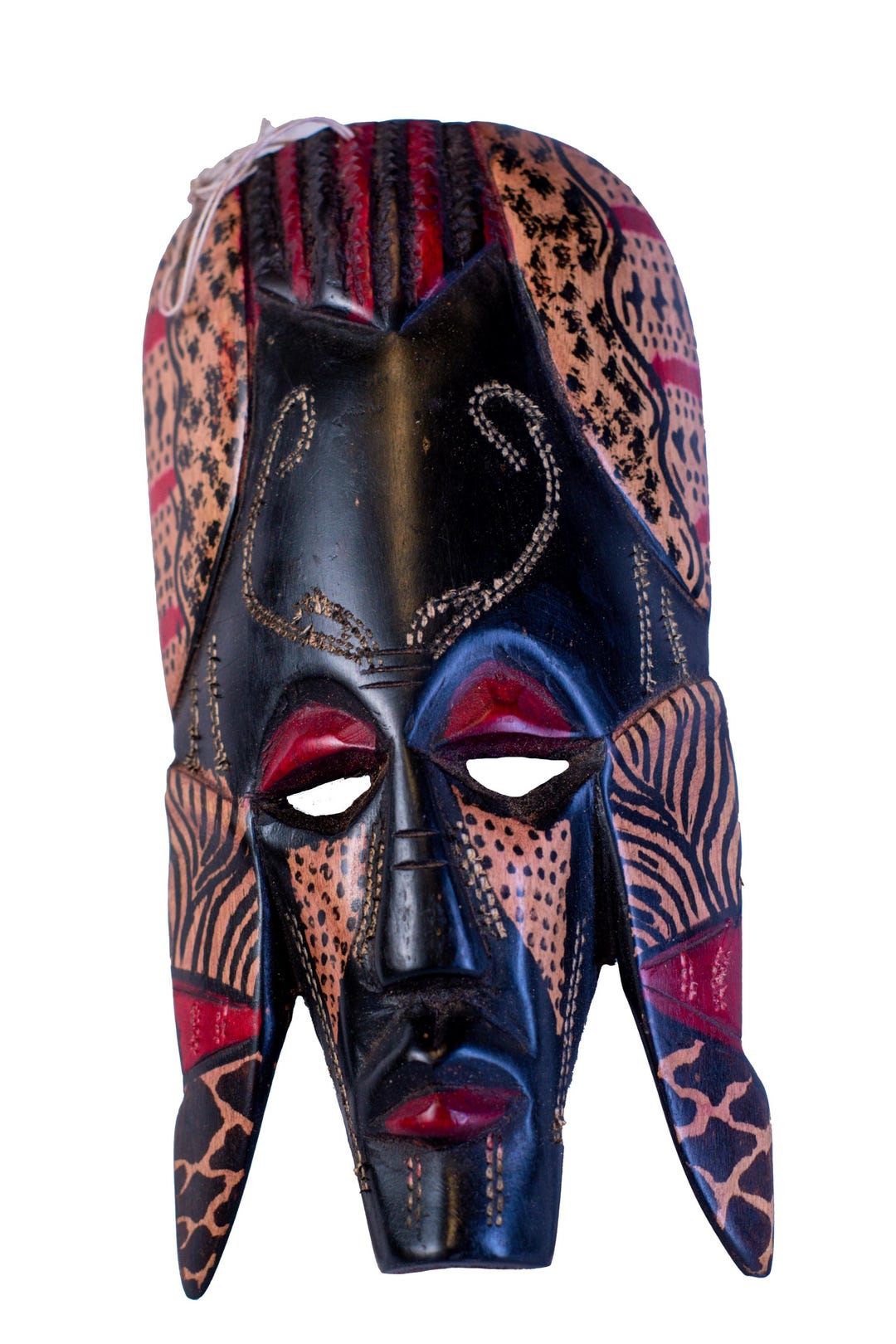 Authentic Hand-carved Tribal African Face Mask From Kenya - Etsy