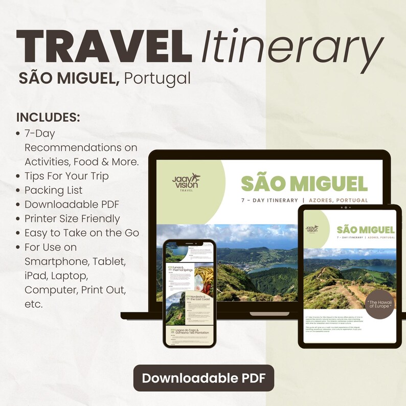 So Miguel Azoren: 7-daagse reisroute | Reisgids Portugal, reisplanner ...