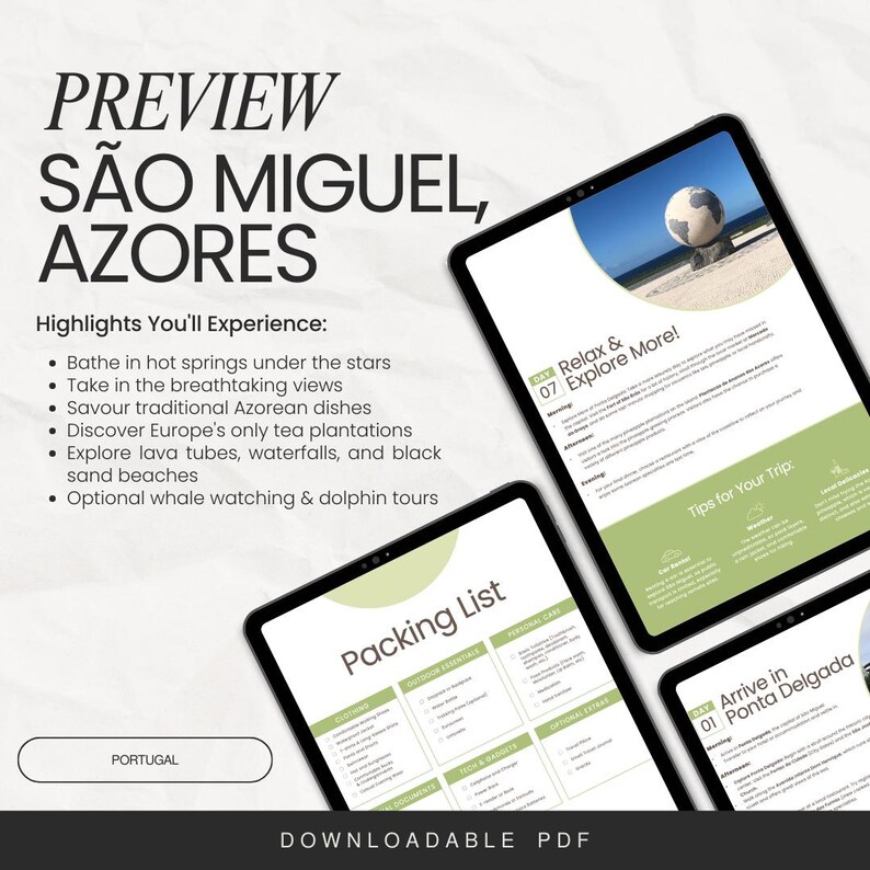So Miguel Azoren: 7-daagse reisroute | Reisgids Portugal, reisplanner ...