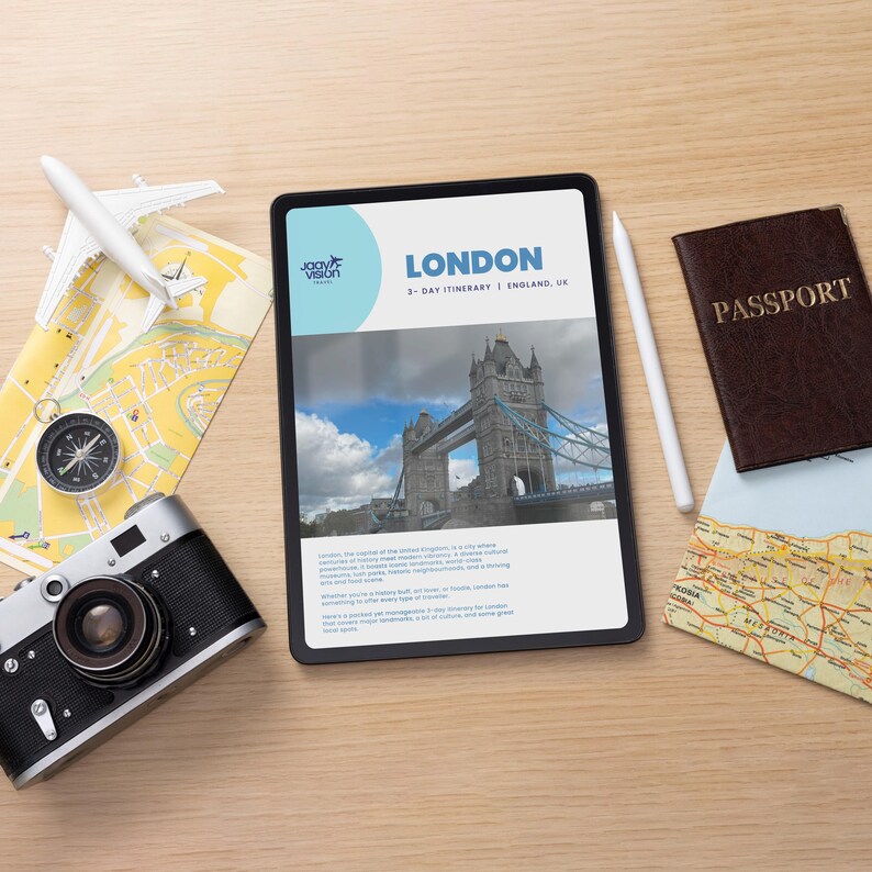 London 3-day Itinerary Travel Guide | UK Vacation Planner, London City ...