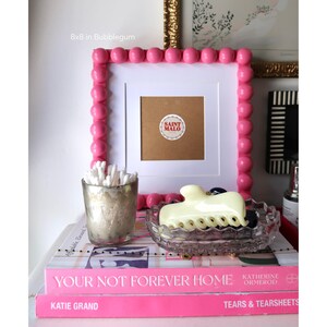 Custom Glossy Wooden Bobbin Frame Bobble Frame - Etsy