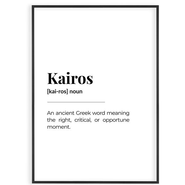 Kairos - Etsy