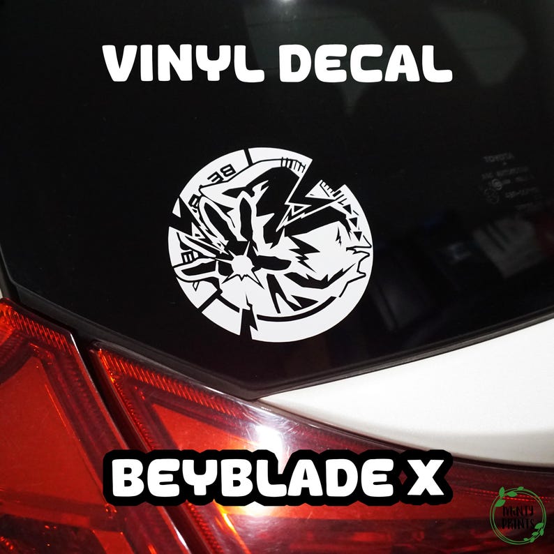 Beyblade X Gear Chip Vinyl Decals - Etsy Australia