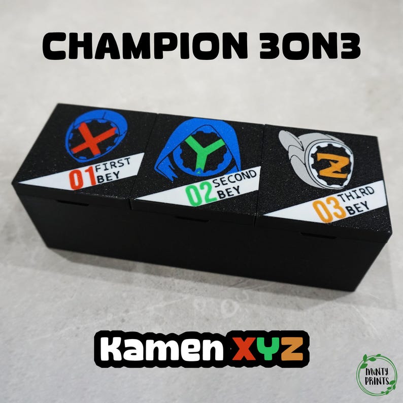 Champion 3on3 Beyblade X Tournament Box - Etsy