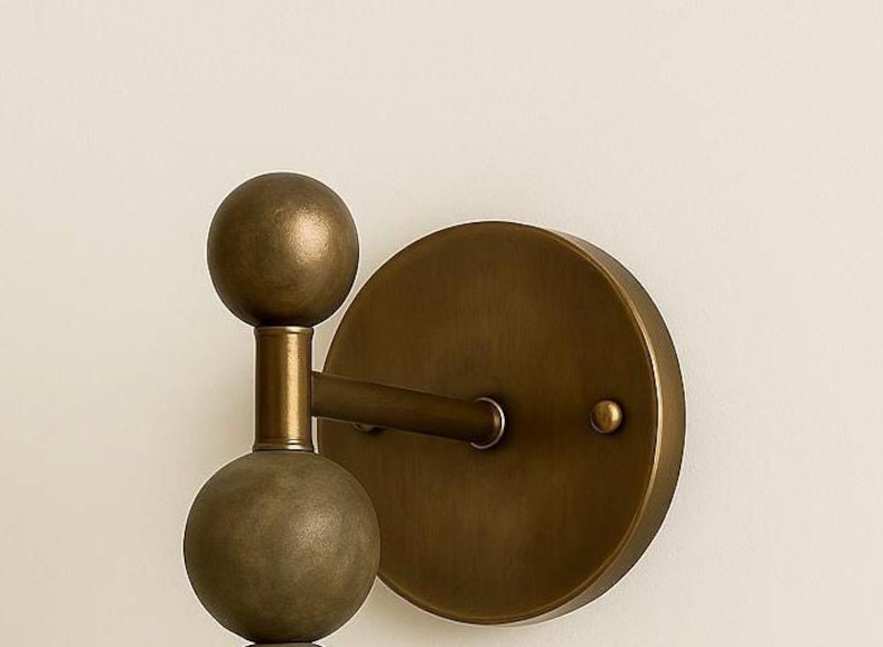 Marble/alabaster Wall Sconce, Minimal Sconce Light, Mid Century Modern ...