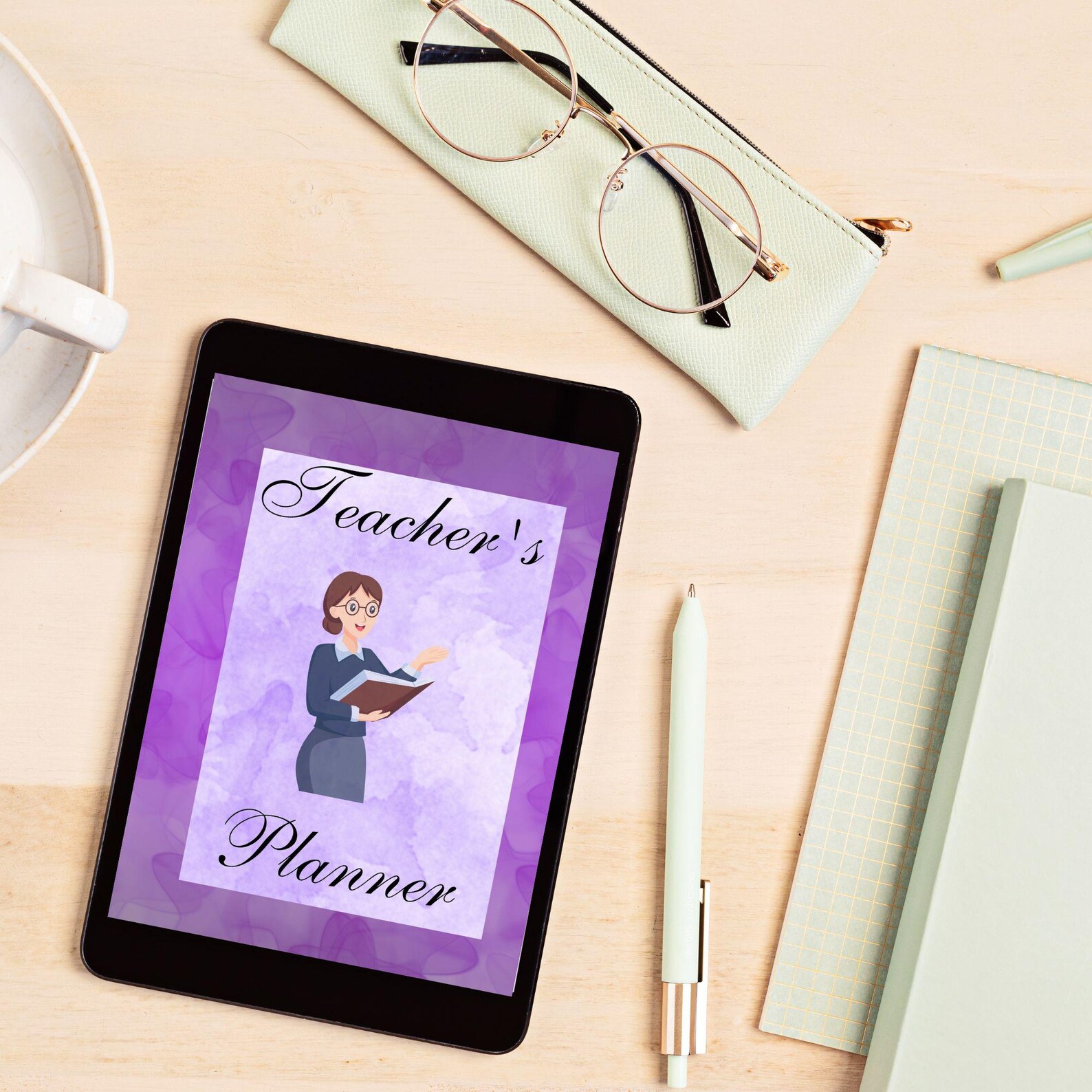 Teacher Planner Printable PDF & Canva Template | Weekly + Monthly ...