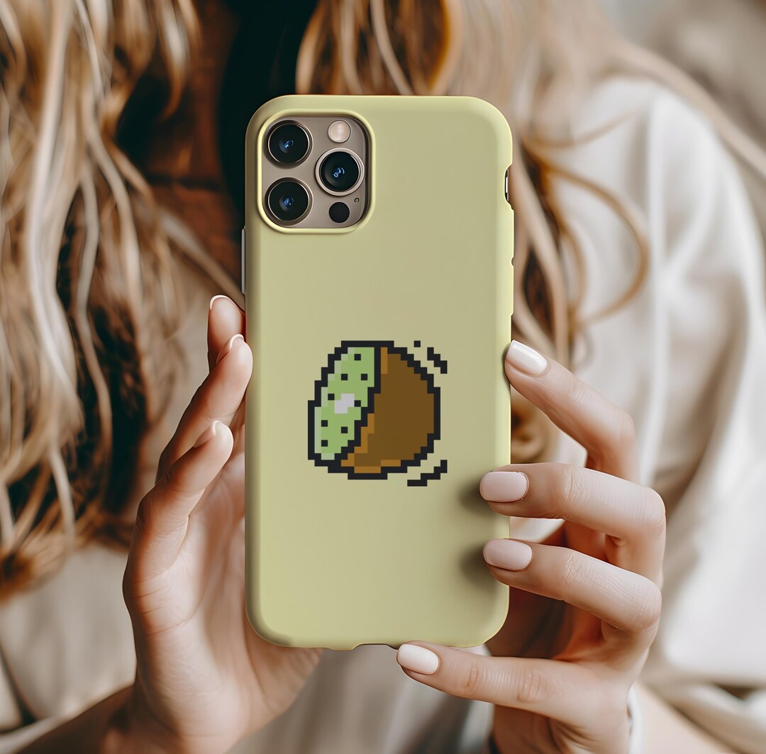 Retro Pixel Art Phone Case, Tough Cases With Pixelated Design, Cute ...