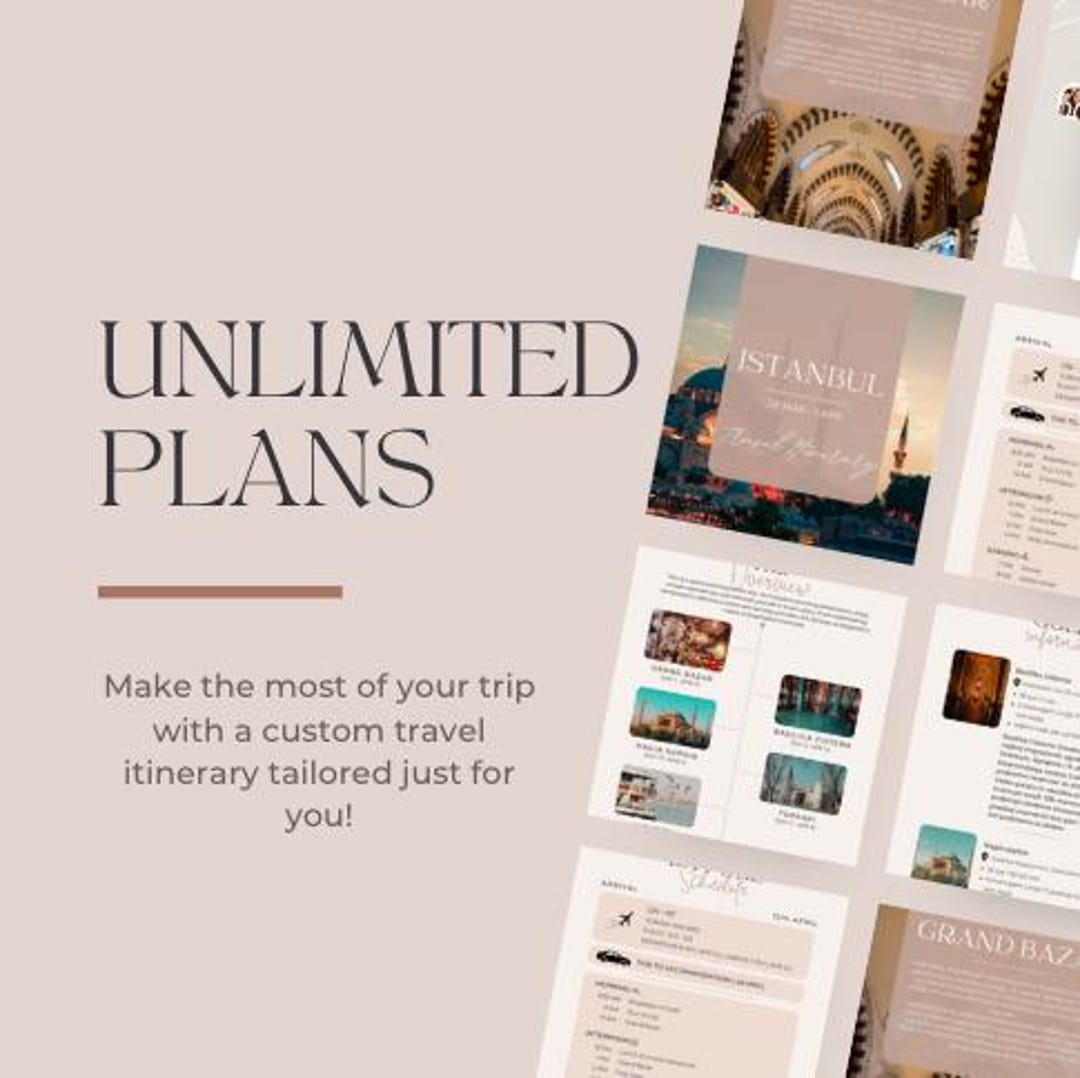 Personalized 3 Days Travel Itinerary – Custom Trip Planner, Tailor-made ...