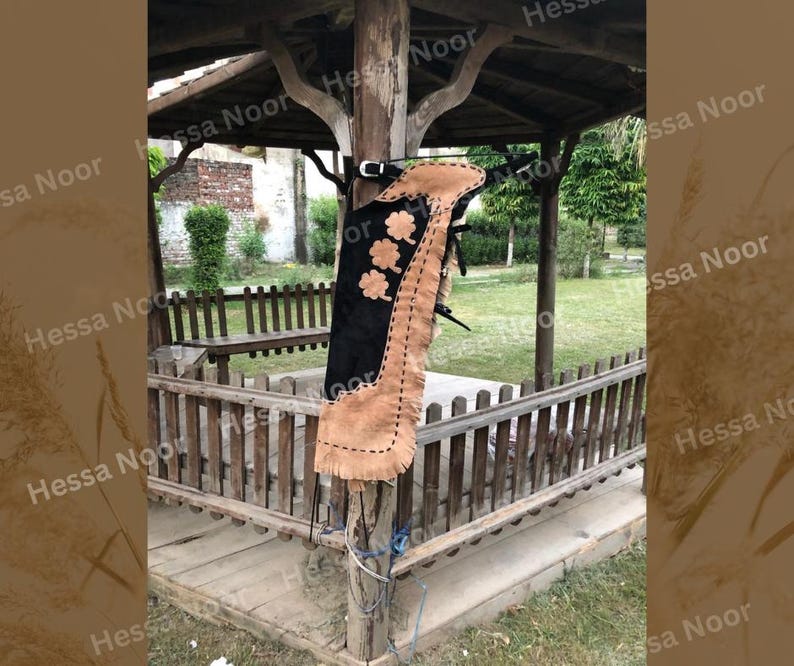 Chaparreras de rodeo de cuero hechas a mano / Chaparreras vaqueras ...